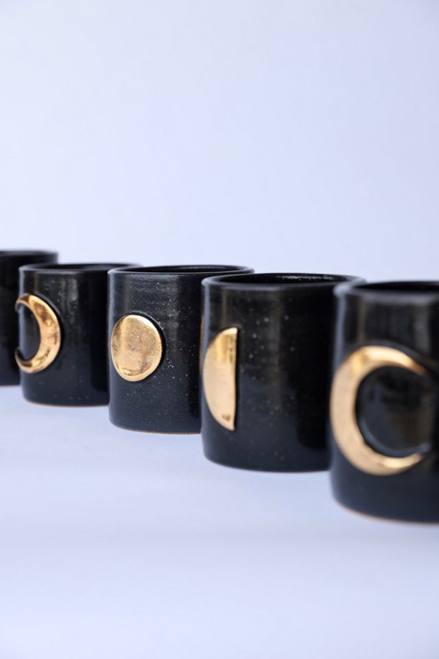 Earth + Element Ceramics Moon Phase Cup Set | AnthroLiving