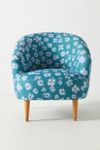 Florence Balducci Peacock Accent Chair | Anthropologie