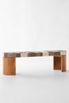 Checkered Rope Indoor/Outdoor Bench | Anthropologie UK