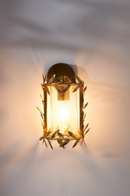 Willow Leaf Indoor/Outdoor Sconce | AnthroLiving