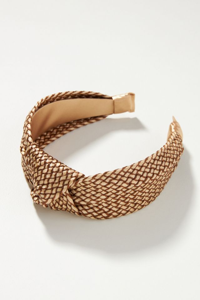 Woven Knotted Headband Anthropologie
