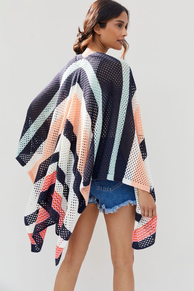 Striped Crochet Kimono | Anthropologie