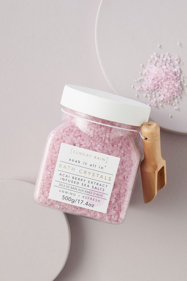 Sunday Rain Acai Berry Bath Crystals | AnthroLiving
