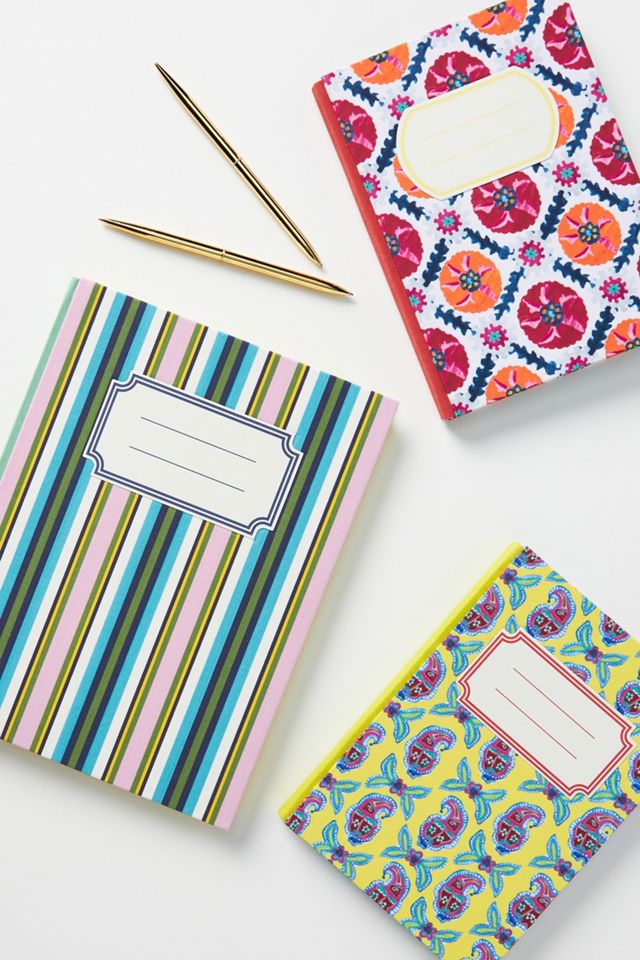 Anna Spiro Striped Journal | AnthroLiving