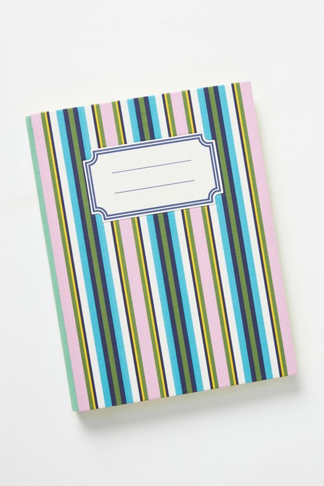 Anna Spiro Striped Journal | AnthroLiving