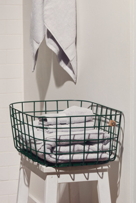 Open Spaces Large Wire Baskets - Set of 2 | AnthroLiving