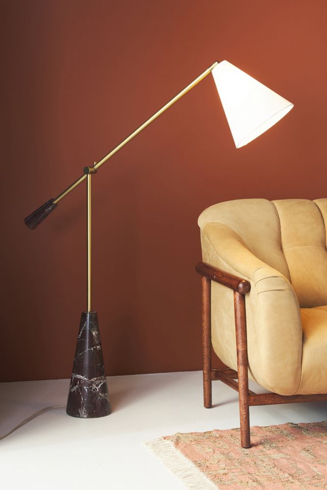 Miles Marble Floor Lamp | Anthropologie