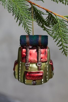 Backpack Glass Ornament | AnthroLiving
