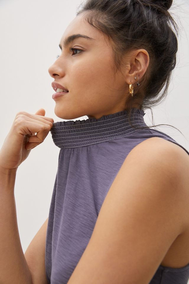 Warner Mock Neck Tank | Anthropologie