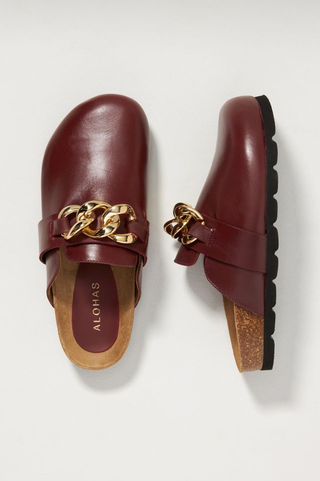 Alohas Chain Link Clogs | Anthropologie