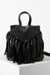 Fringed Leather Backpack | Anthropologie