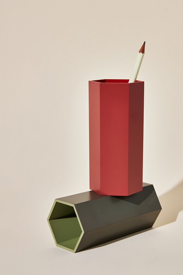 Geometric Pencil Cup | Anthropologie