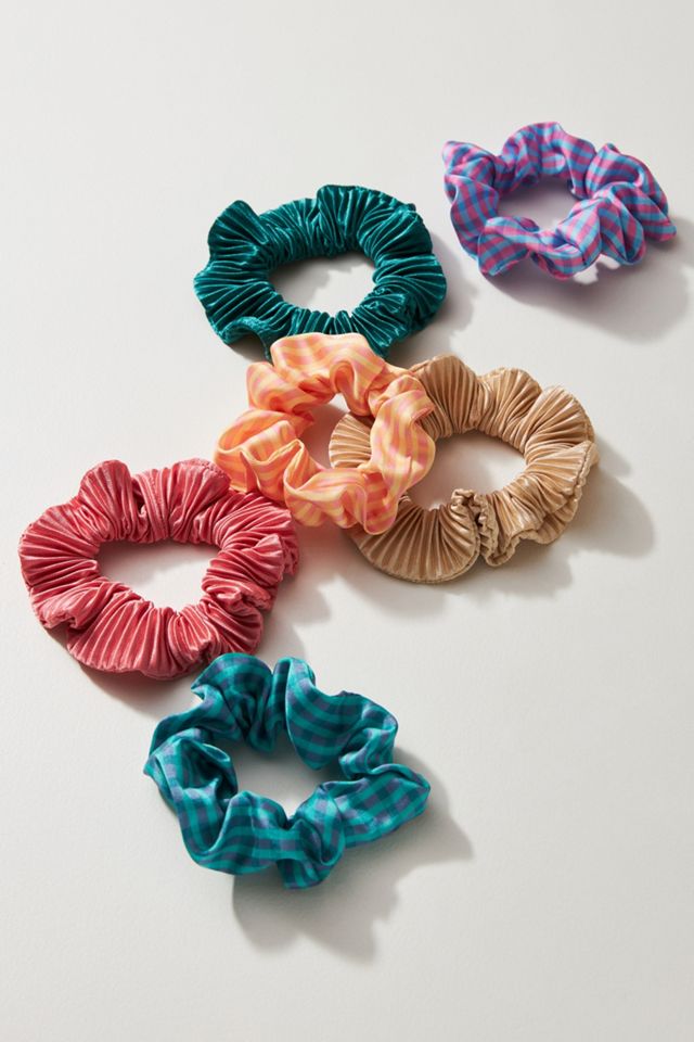Textured Scrunchie Set | Anthropologie