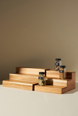Neat Method Acacia Cabinet Riser | Anthropologie