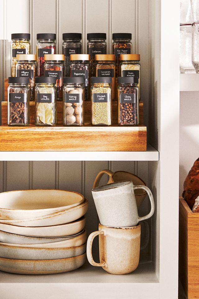 Neat Method Acacia Cabinet Riser | Anthropologie