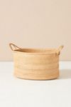 Loop Handle Woven Basket | Anthropologie
