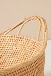 Loop Handle Woven Basket | Anthropologie
