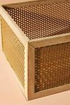 Neat Method Perforated Acacia Basket | Anthropologie