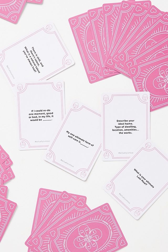 Actually Curious Happy Hour Card Game | AnthroLiving Actually Curious Happy Hour Card Game | AnthroLiving