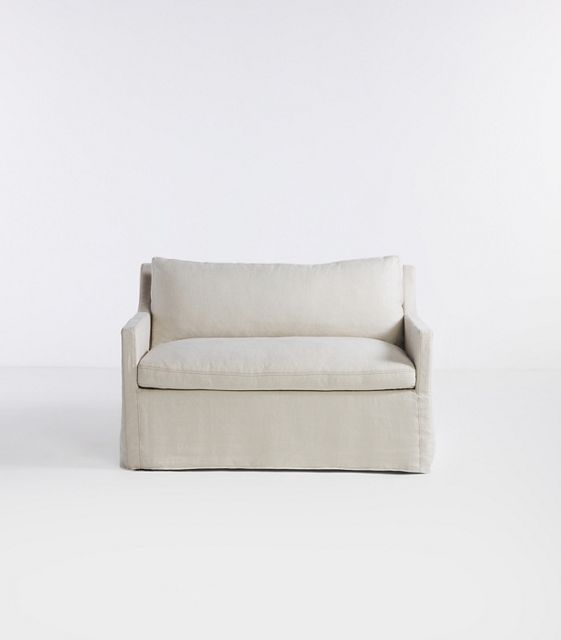 Amber Lewis for Anthropologie Keane Slipcover Chair | AnthroLiving