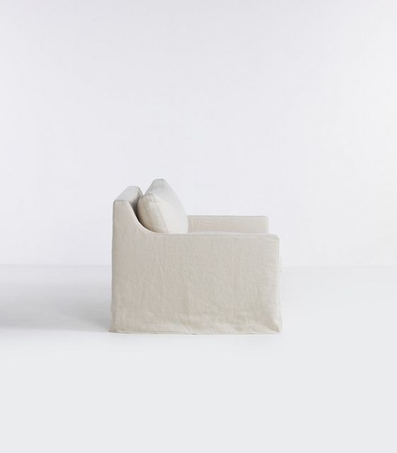 Amber Lewis for Anthropologie Keane Slipcover Chair | AnthroLiving