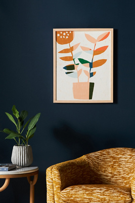 Abstract Plant No. 3 Wall Art | Anthropologie