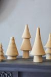 Miniature Wooden Trees, Set of 6 | Anthropologie