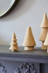 Miniature Wooden Trees, Set of 6 | Anthropologie
