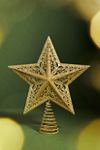 Gold Star Tree Topper | Anthropologie
