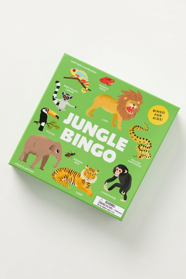 Jungle Bingo Game | AnthroLiving