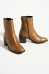 Leather Heeled Ankle Boots | Anthropologie