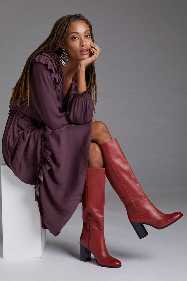 Knee-High Heeled Boots | Anthropologie UK