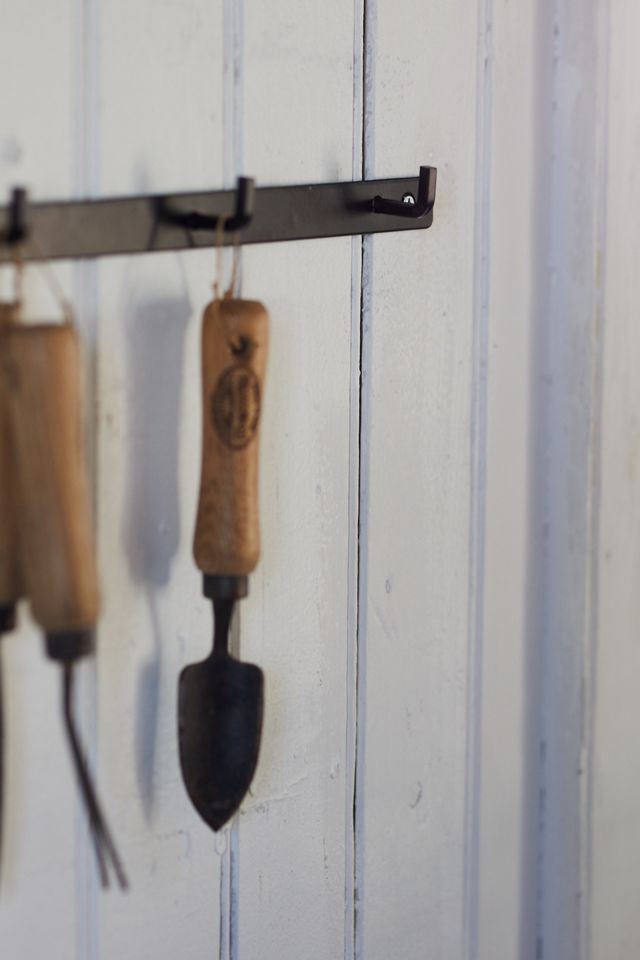 3 Peg Iron Wall Rail | Anthropologie