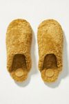 Plush Faux Fur Slippers | Anthropologie