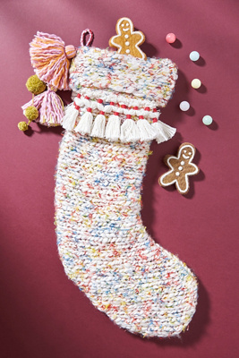 Confetti Knit Stocking | Anthropologie