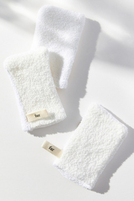 Fur Exfoliating Finger Mitt Trio | AnthroLiving