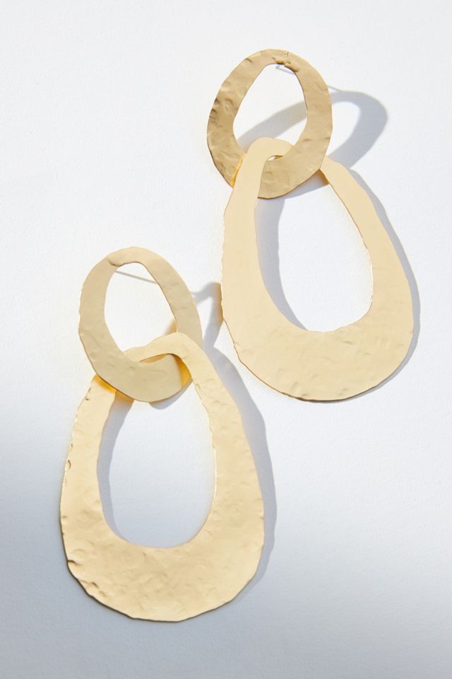 Looped Hoop Drop Earrings | Anthropologie