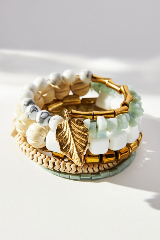 David Aubrey Beach Beaded Wrap Bracelet | Anthropologie