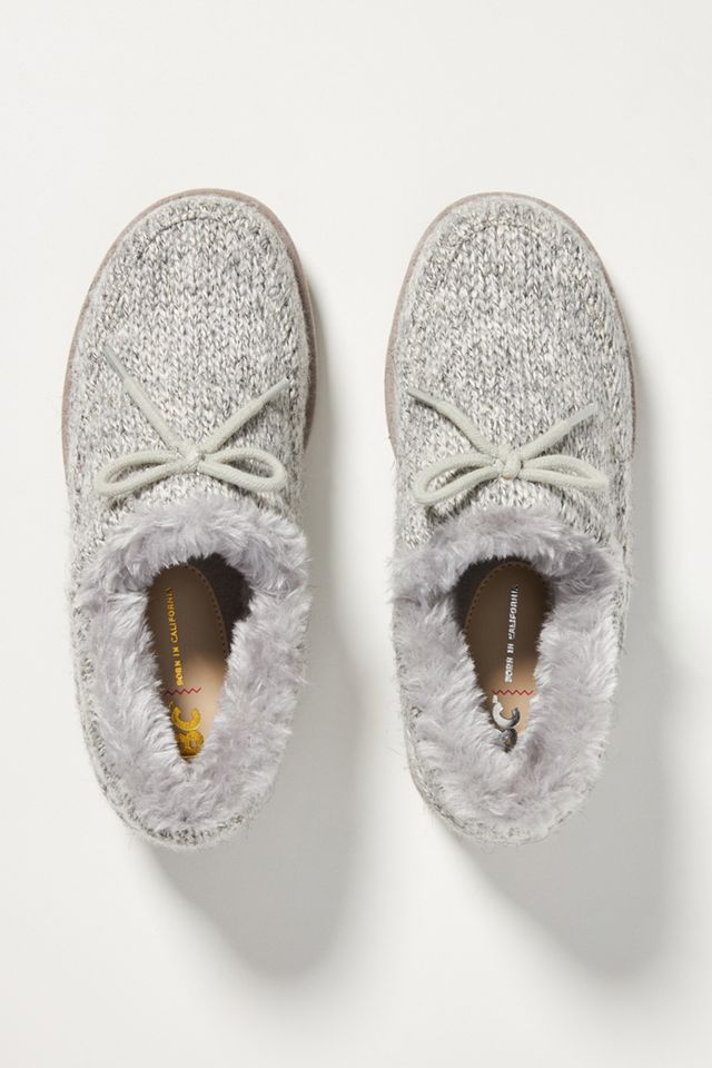 BC Footwear Lucrative Faux Fur-Lined Slippers | Anthropologie