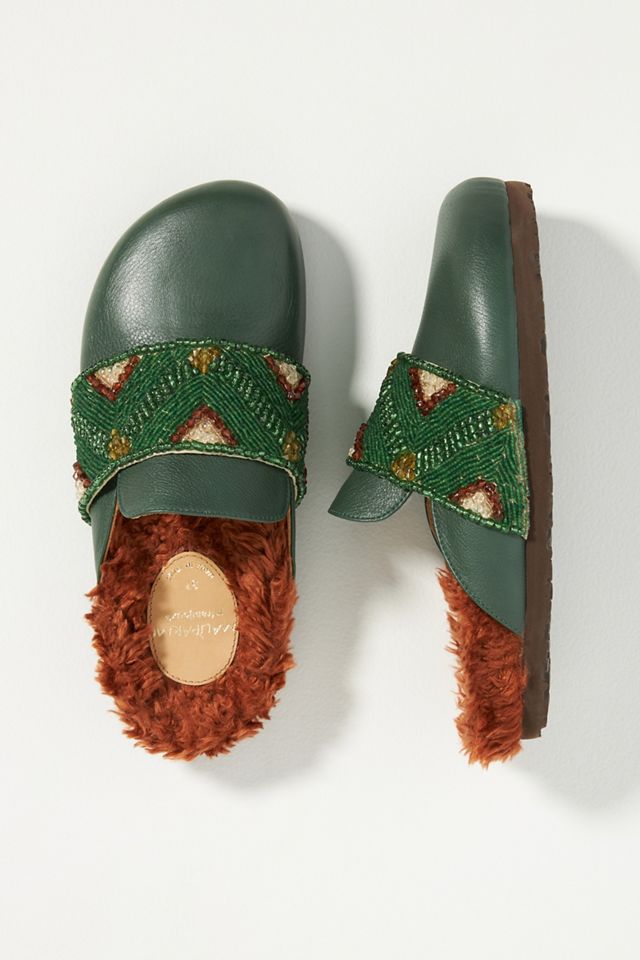 Maliparmi Beaded Clogs | Anthropologie