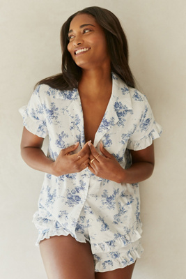 BHLDN Daylen Pajama Set | Anthropologie
