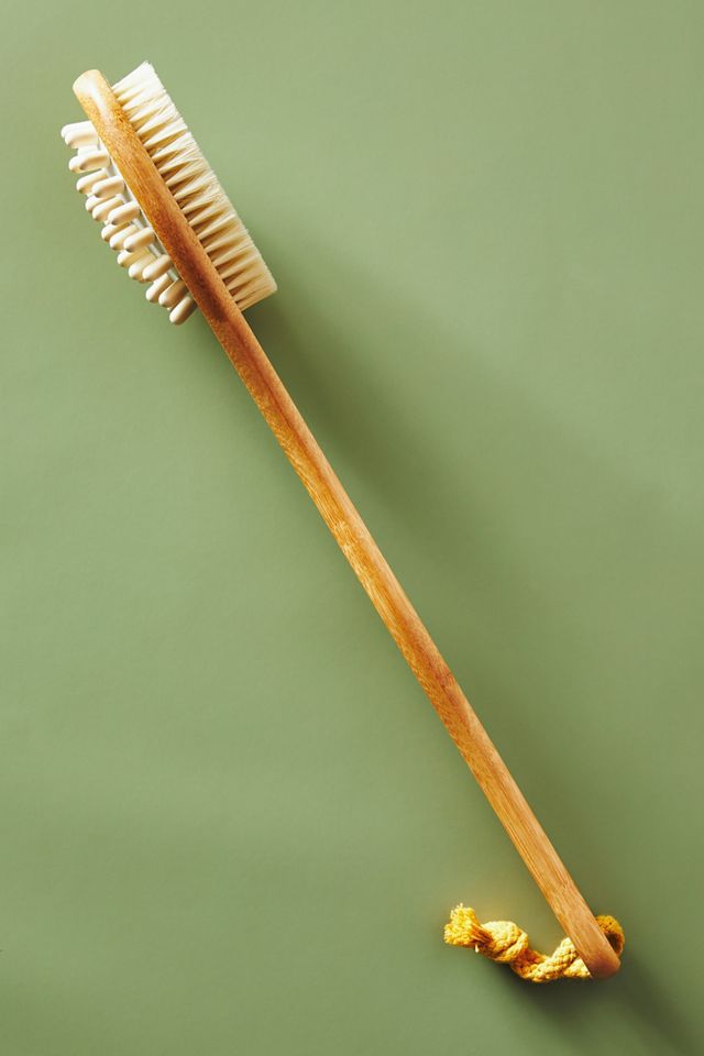 Dual-Sided Body Brush | Anthropologie
