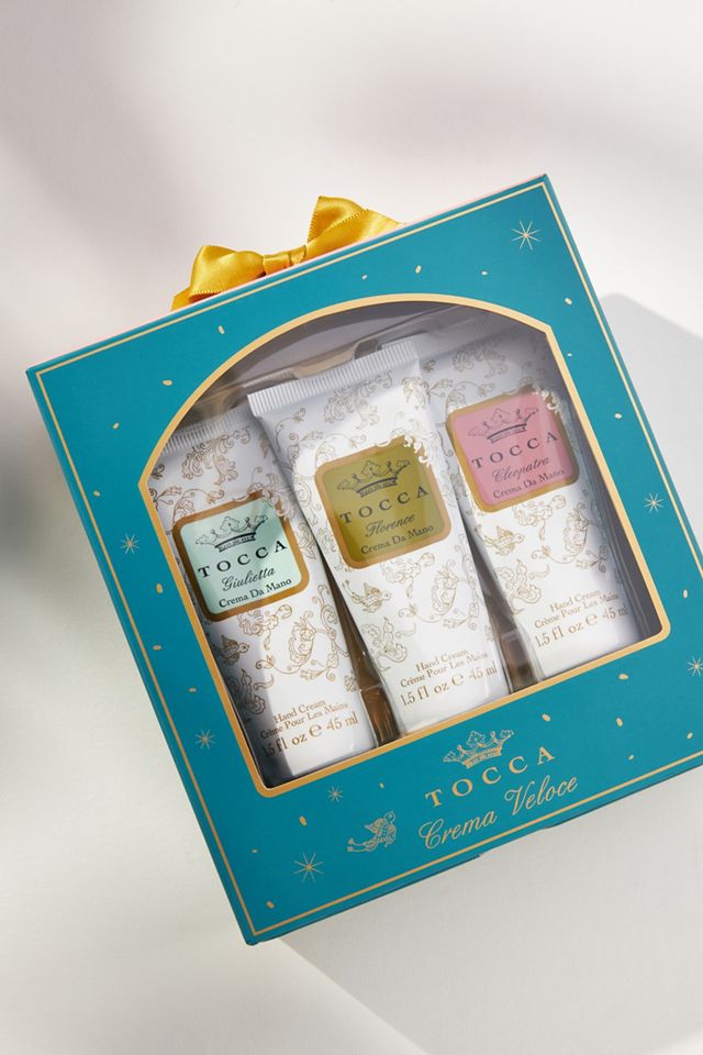 Tocca Crema Veloce Mini Hand Cream Gift Set | Anthropologie