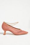 Mesh Chain-Embellished Heels | Anthropologie
