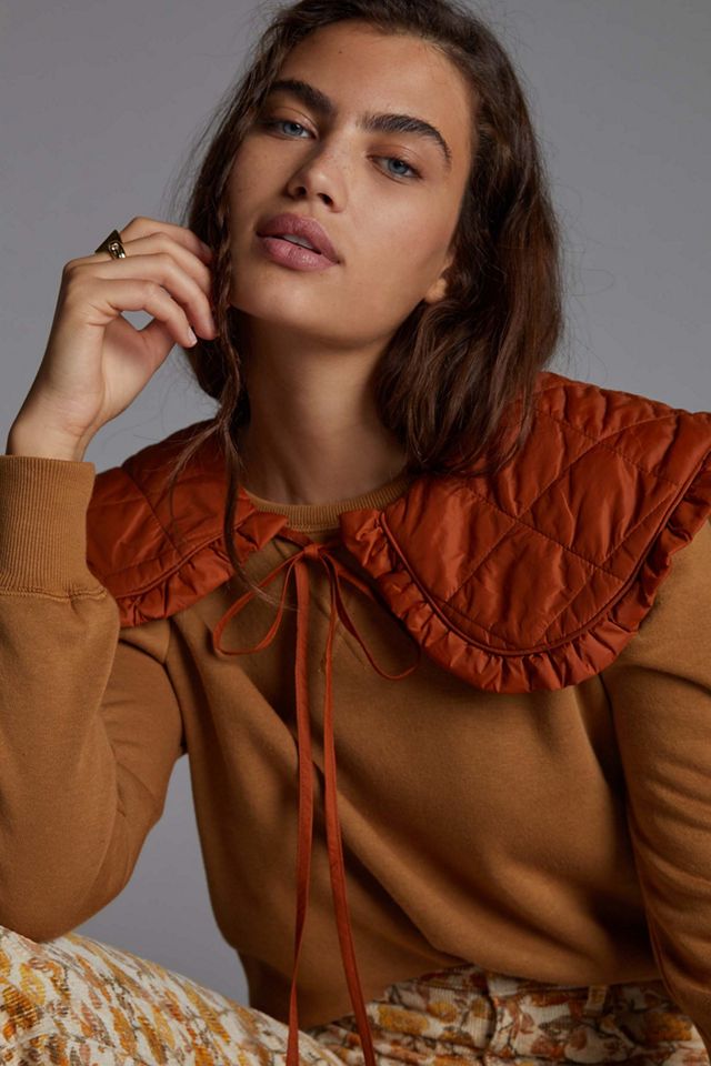 Quilted Collar | Anthropologie