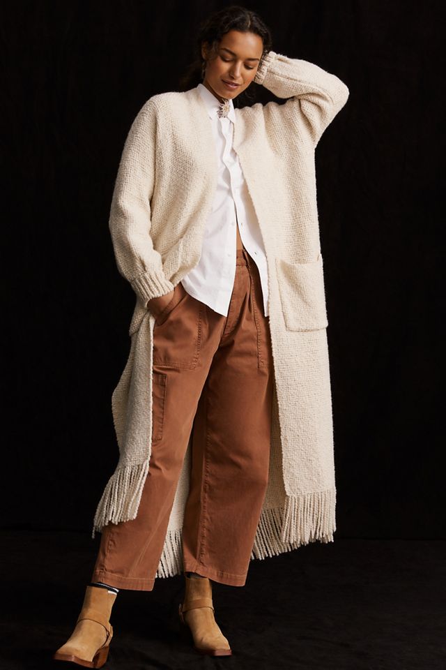 Fringed Duster Cardigan | Anthropologie