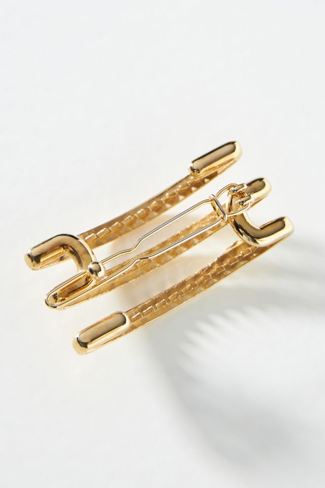 Triple Bar Barrette | Anthropologie