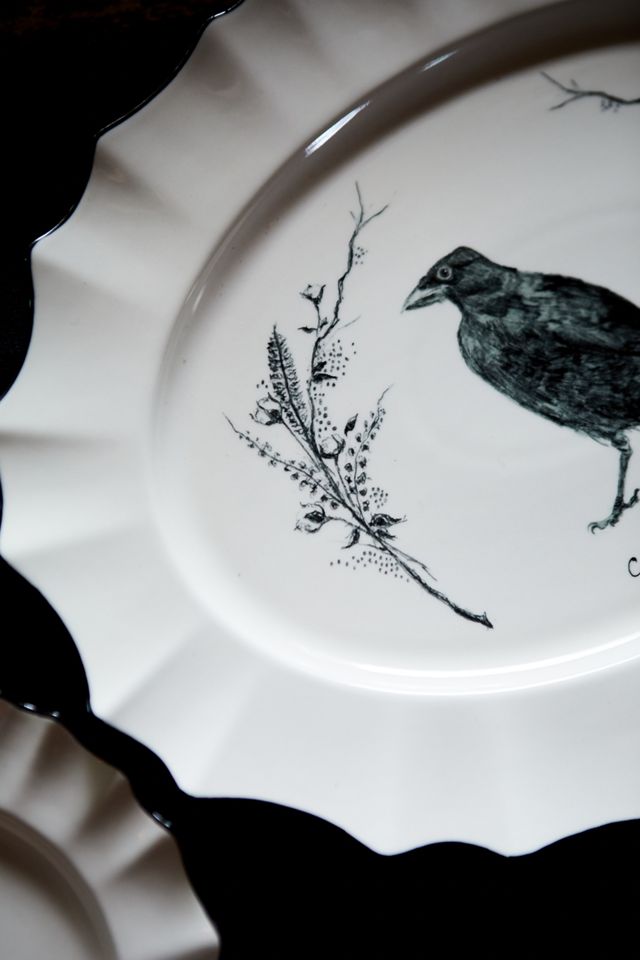Raven Serving Platter | AnthroLiving