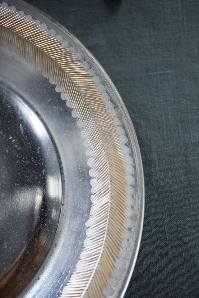 Mercury Glass Charger Plate | AnthroLiving