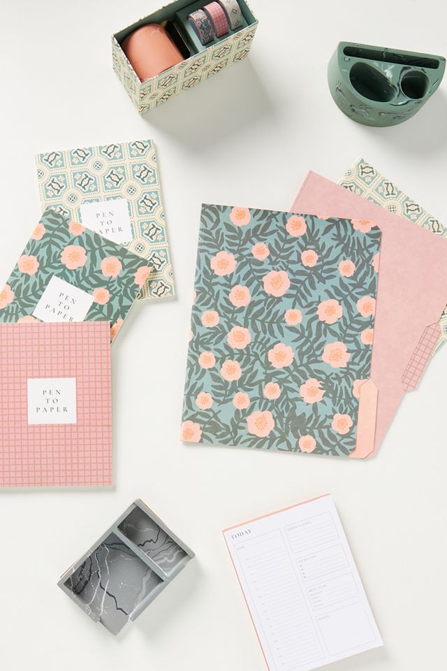 Patterned Desk Organizer | AnthroHome
